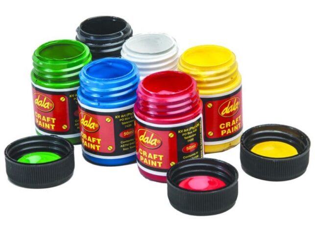 Dala Craft Paint Kit - 6 x 50ml - The Stationery People