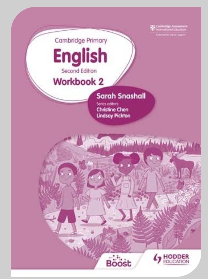 CAMBRIDGE PRIMARY ENGLISH WORKBOOK 2 9781398300309 - The Stationery People